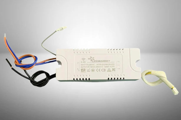 לד דרייבר עם יציאה 1 ל-2 גוונים + יציאה RF LED DRIVER 25-40WX2 double ...