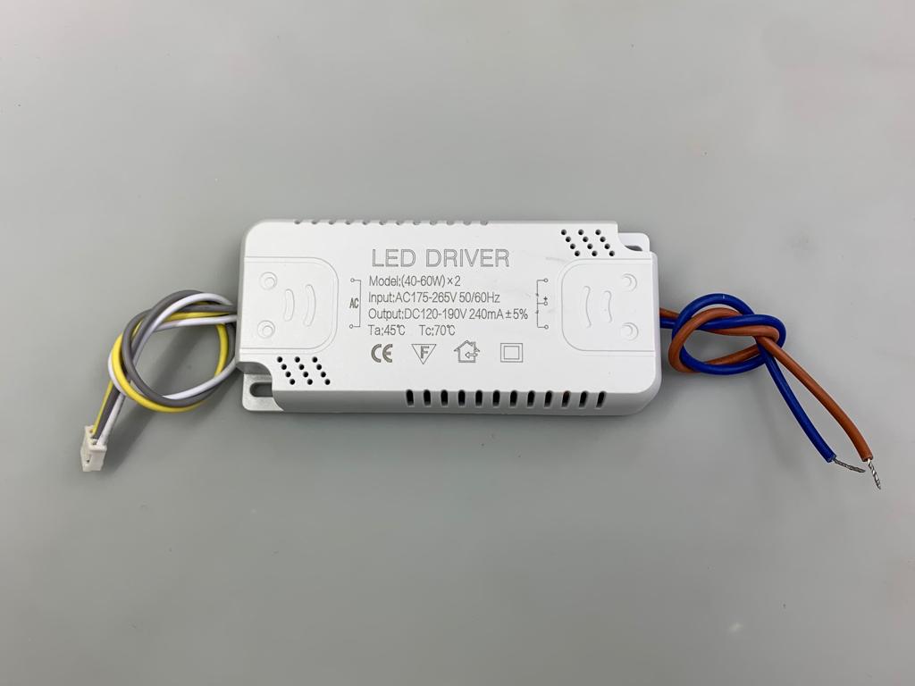 לד דרייבר ל-2 גוונים LED DRIVER 40-60WX2 double color - לדמרקט
